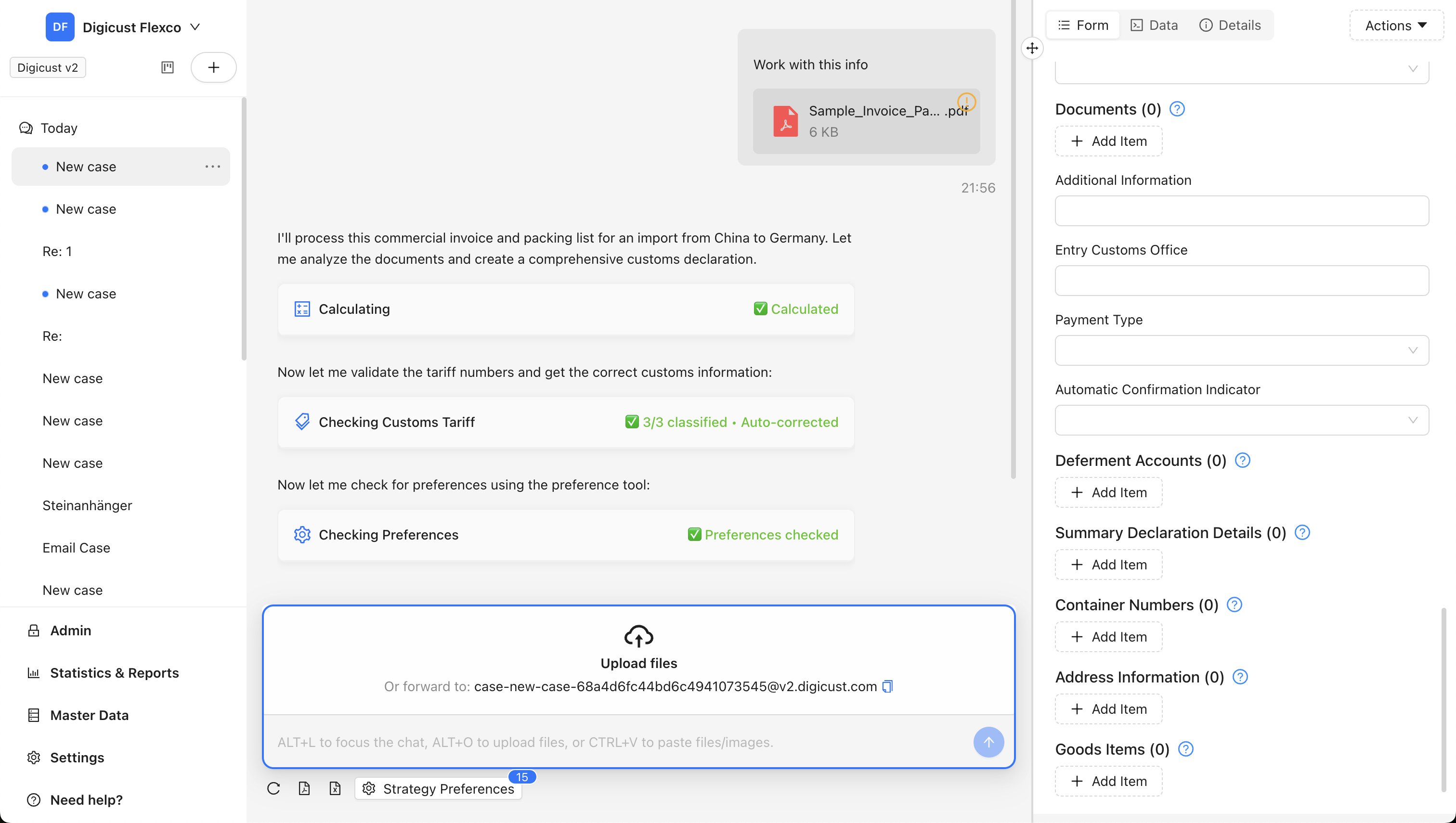 Introduction to the Digicust Agent System